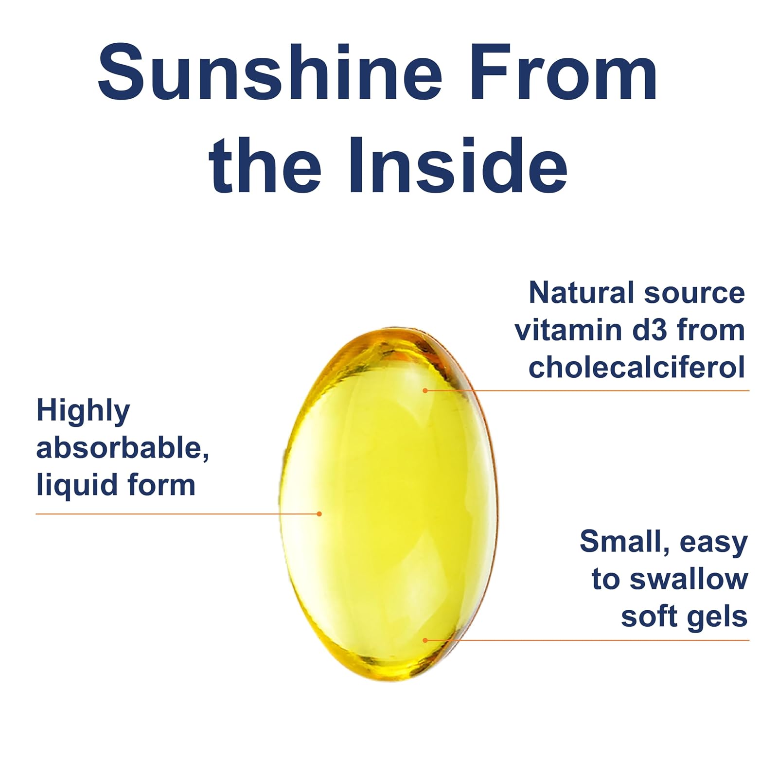 Carlson Vitamin D3 supports bone health