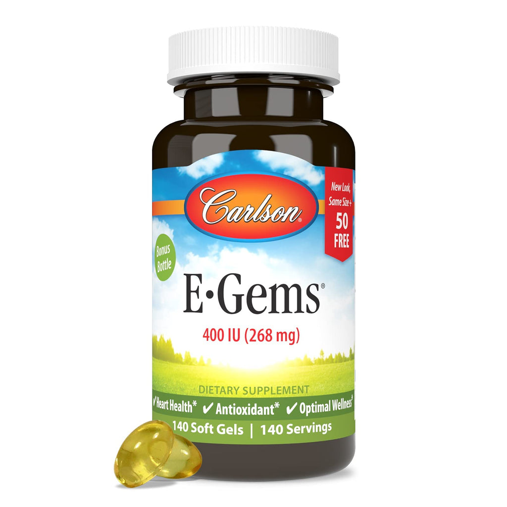 Carlson vitamin E soft gels