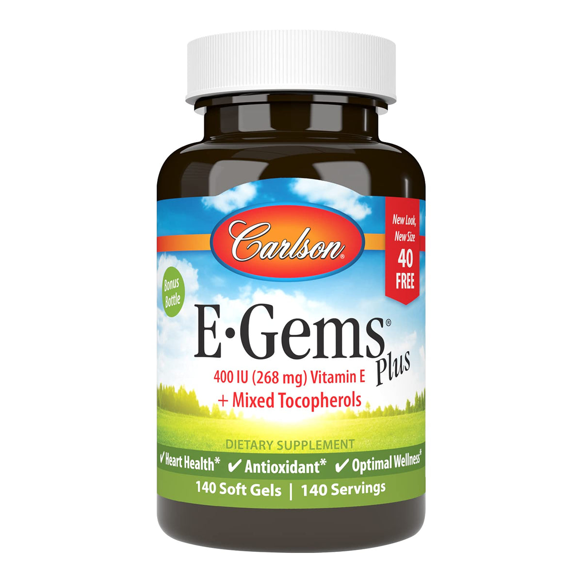 Carlson vitamin E soft gels