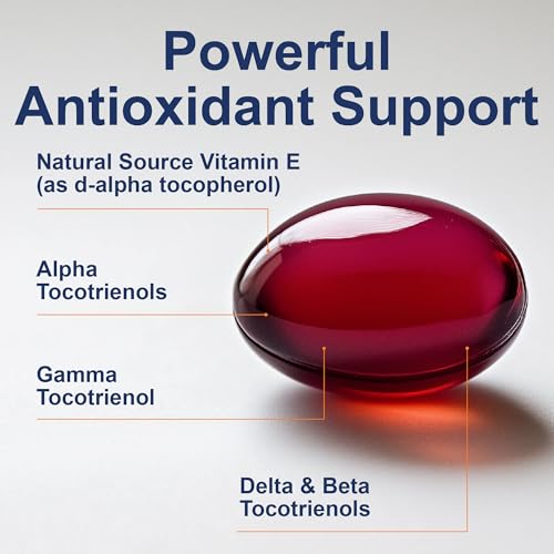 Carlson vitamin E softgels for skin wellness