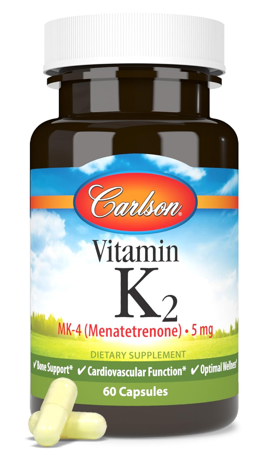 Carlson vitamin K2 MK-4 capsules