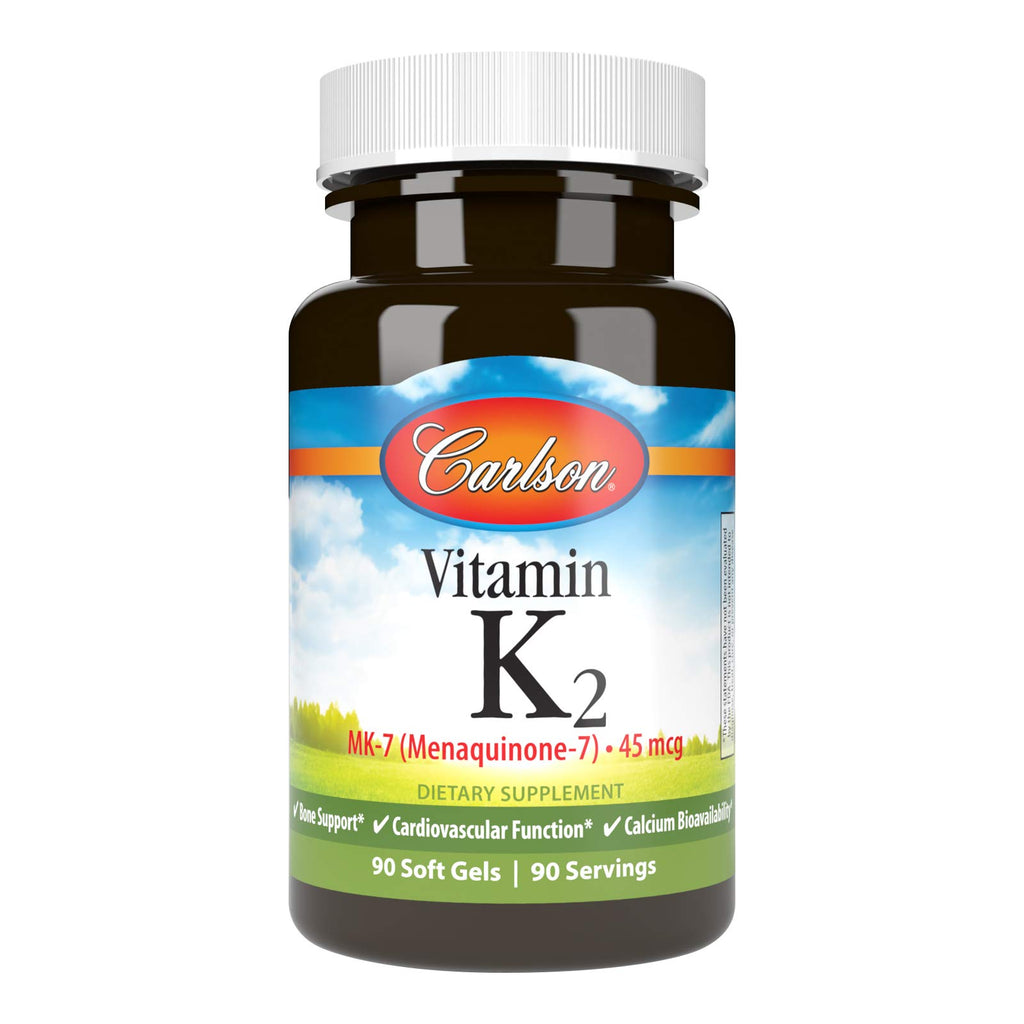 Carlson vitamin K2 MK-7 benefits