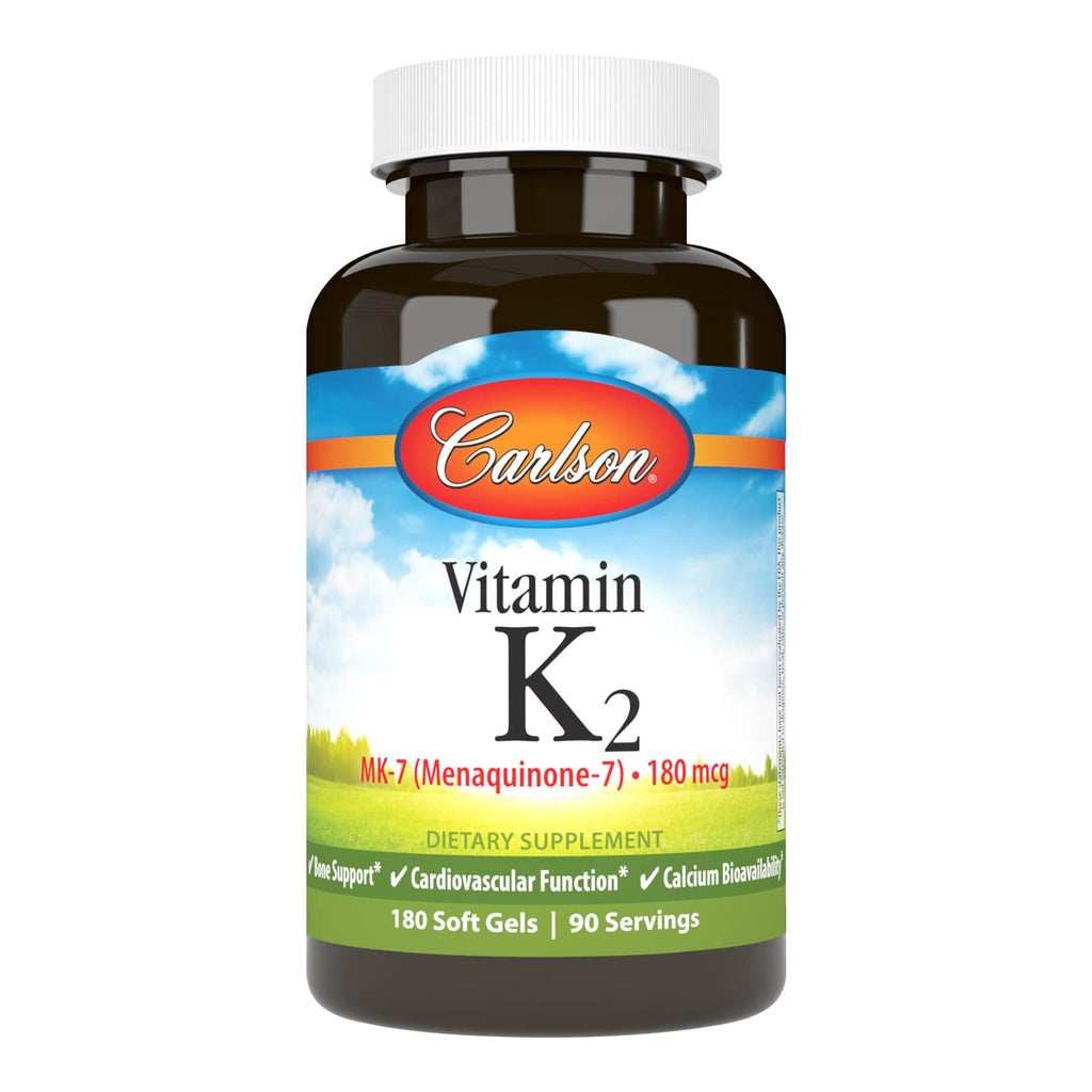 Carlson vitamin K2 MK-7 benefits