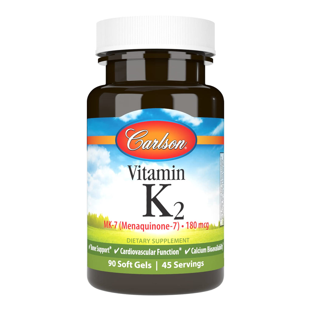 Carlson vitamin K2 MK-7 benefits