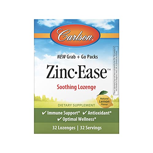 Carlson Zinc-Ease lozenges benefits