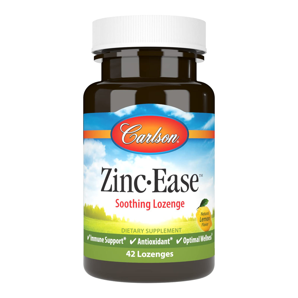 Carlson zinc lozenges for wellness
