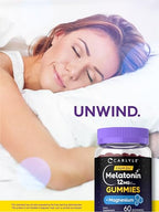 Carlyle 12 mg melatonin for better sleep