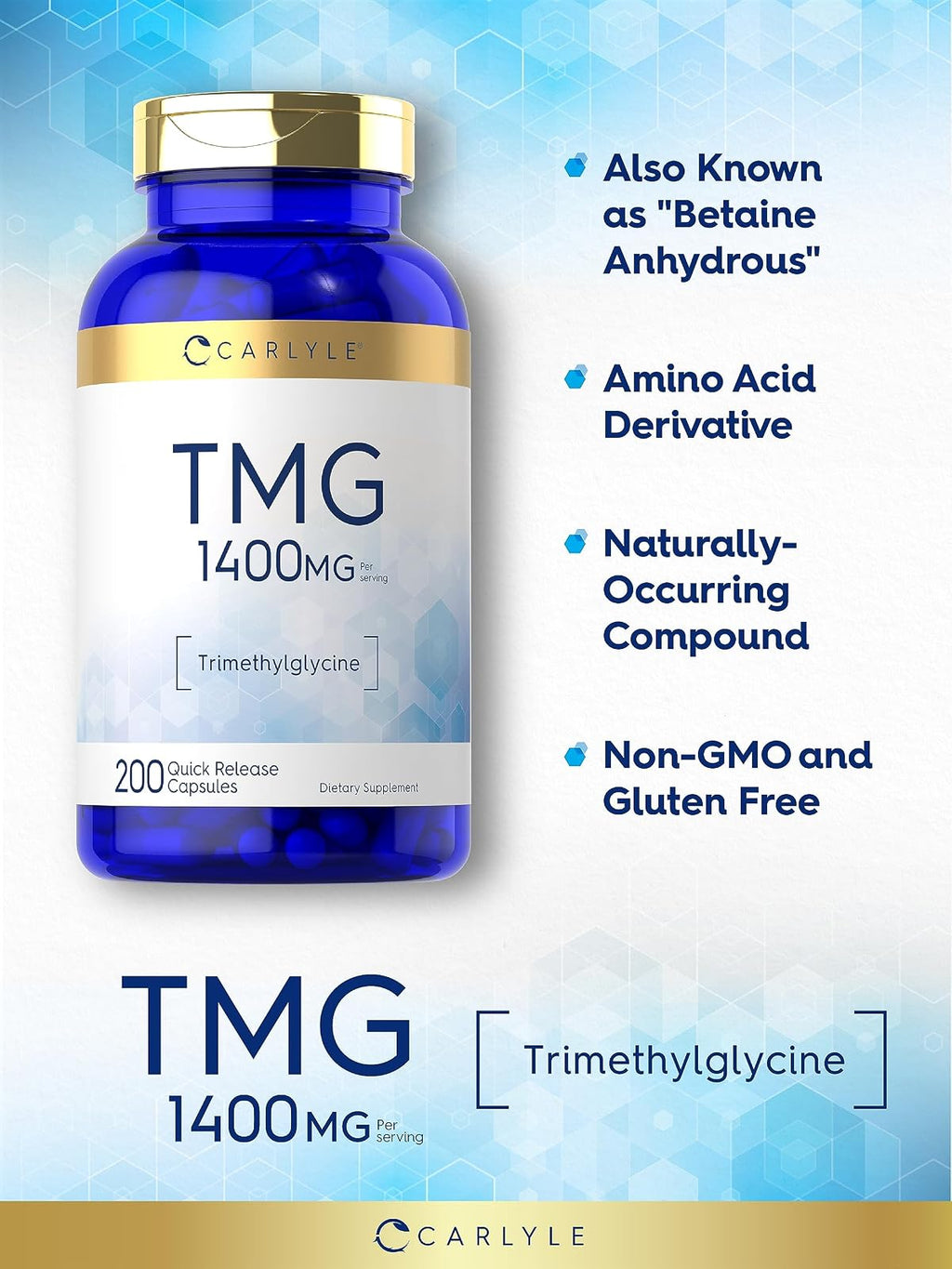 Carlyle 1400 mg multivitamins for vitality