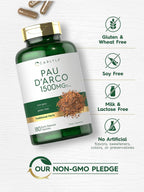 Carlyle 1500 mg Pau D'Arco benefits