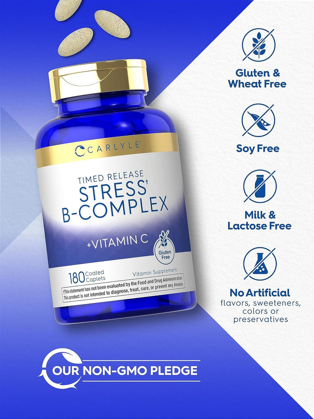Carlyle 180 caplets for daily wellness
