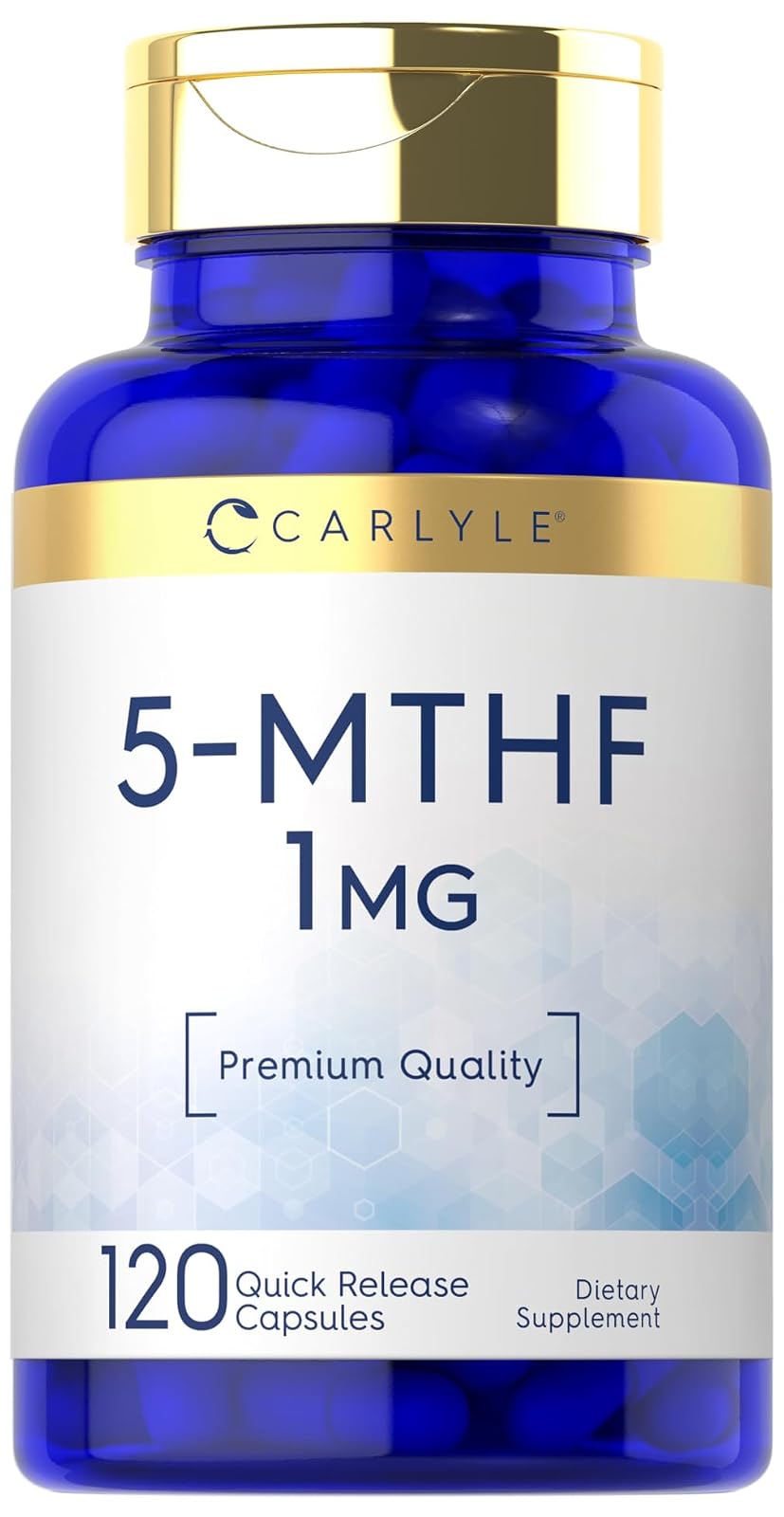 Carlyle 5-MTHF L Methylfolate capsules