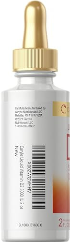 Carlyle 5000 IU Vitamin D3