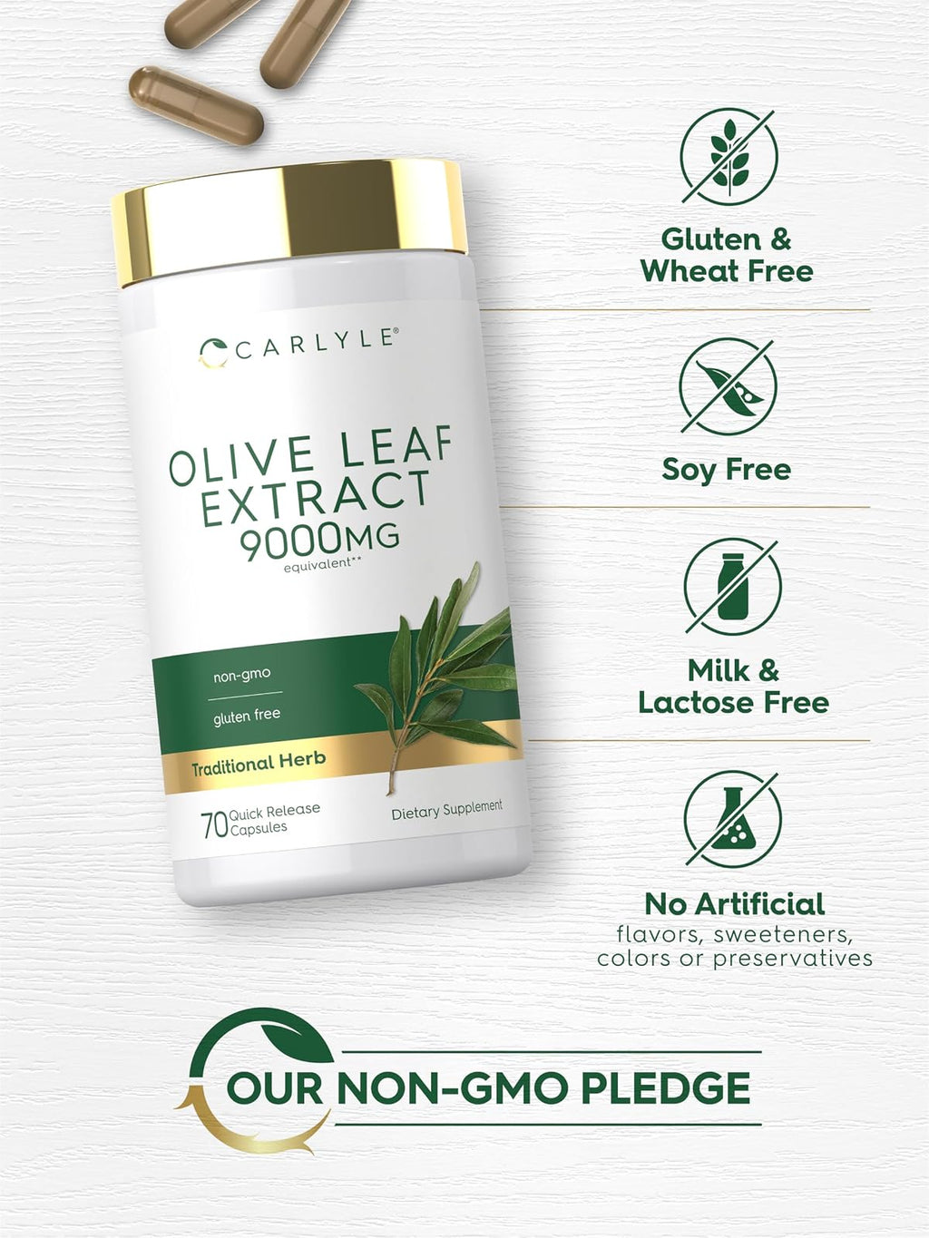 Carlyle 70 capsules for daily use