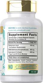 Carlyle 900 mg hyaluronic acid complex