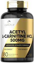 Carlyle acetyl l-carnitine capsules