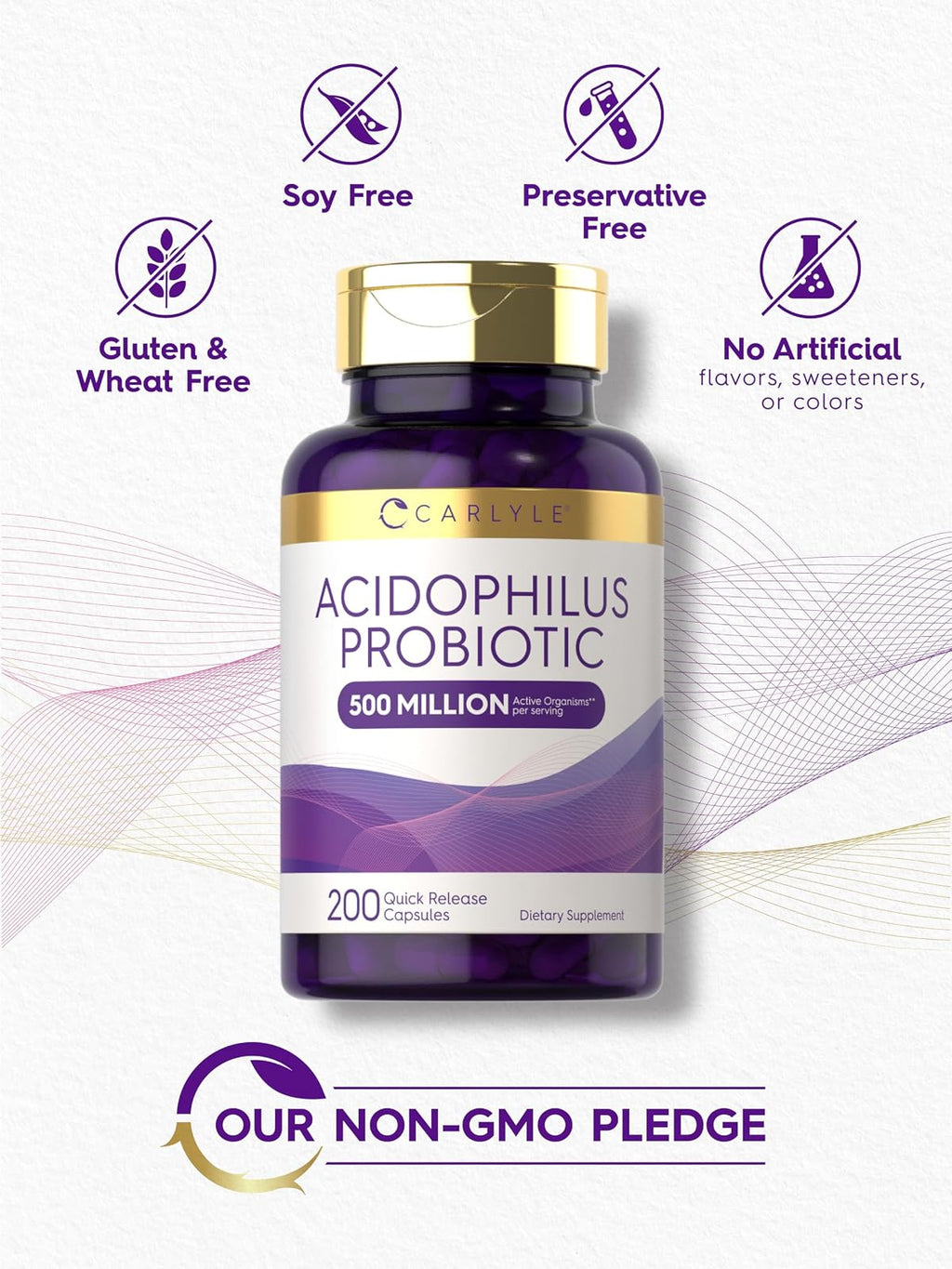 Carlyle acidophilus for gut balance