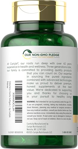 Carlyle aged garlic extract benefits