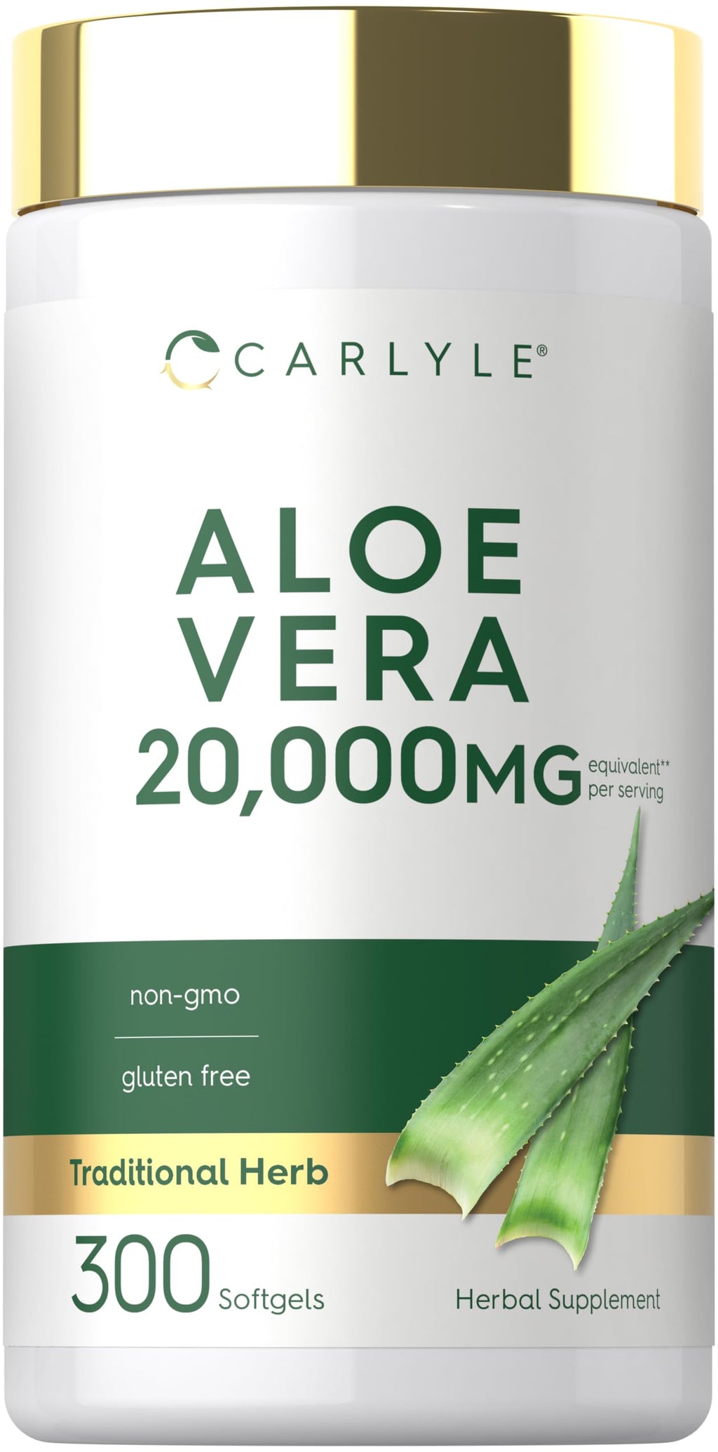 Carlyle aloe vera softgel capsules