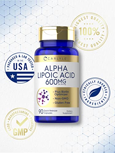 Carlyle alpha lipoic acid for energy