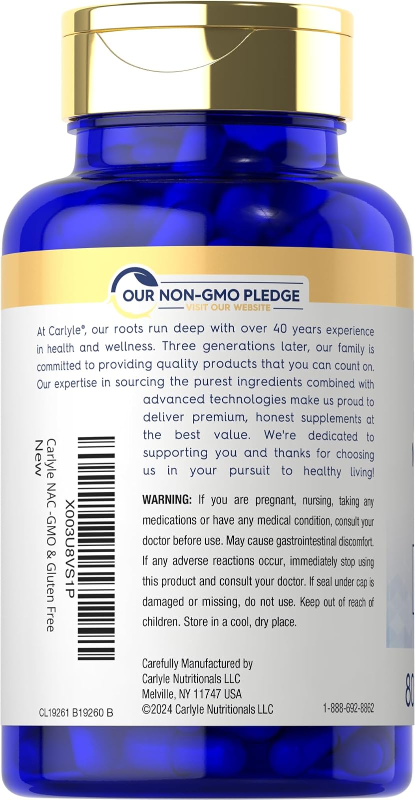 Carlyle amino acids supplement