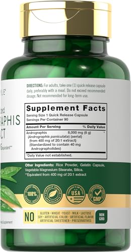 Carlyle andrographis for immune support