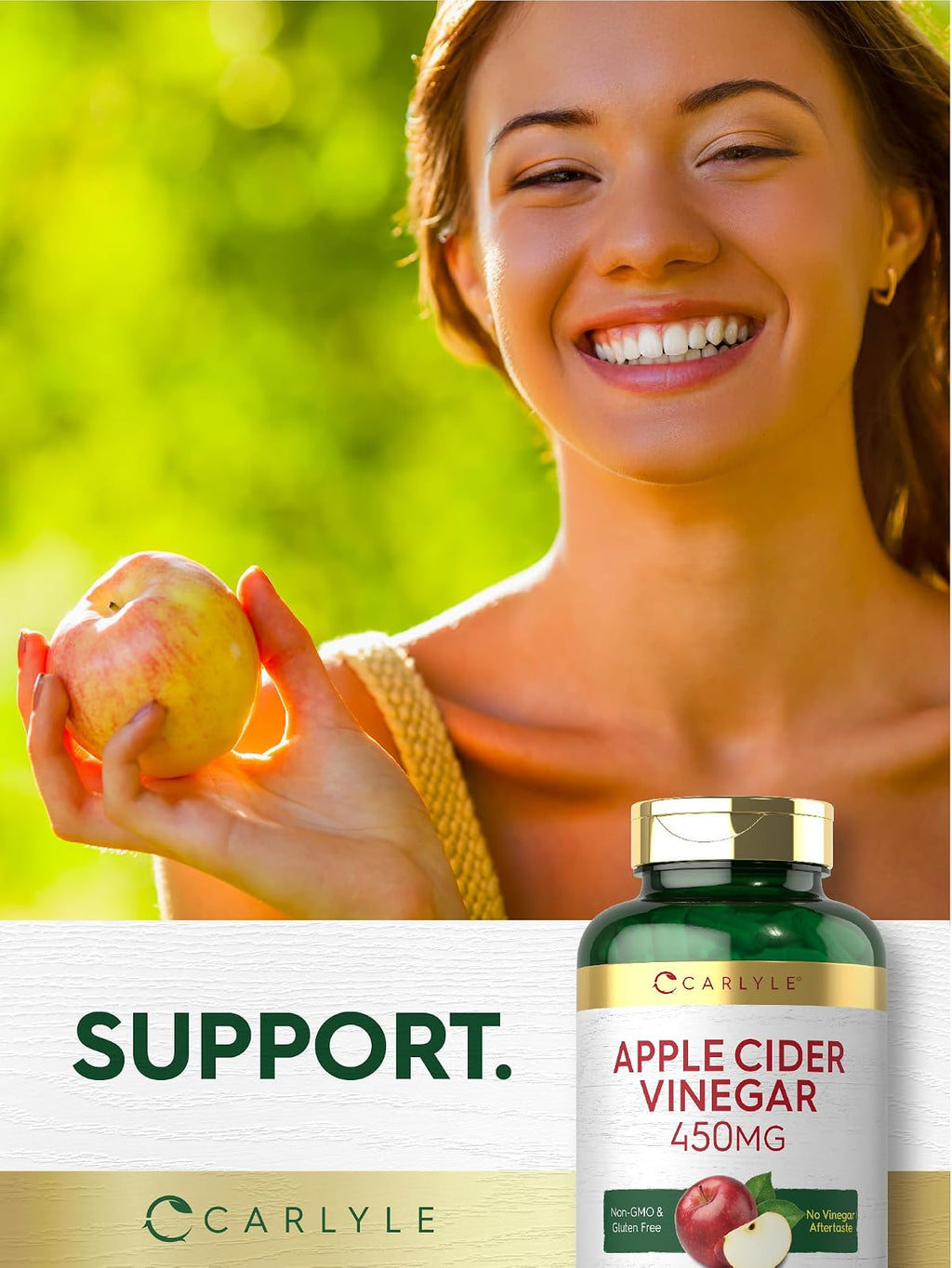Carlyle apple cider vinegar for weight management