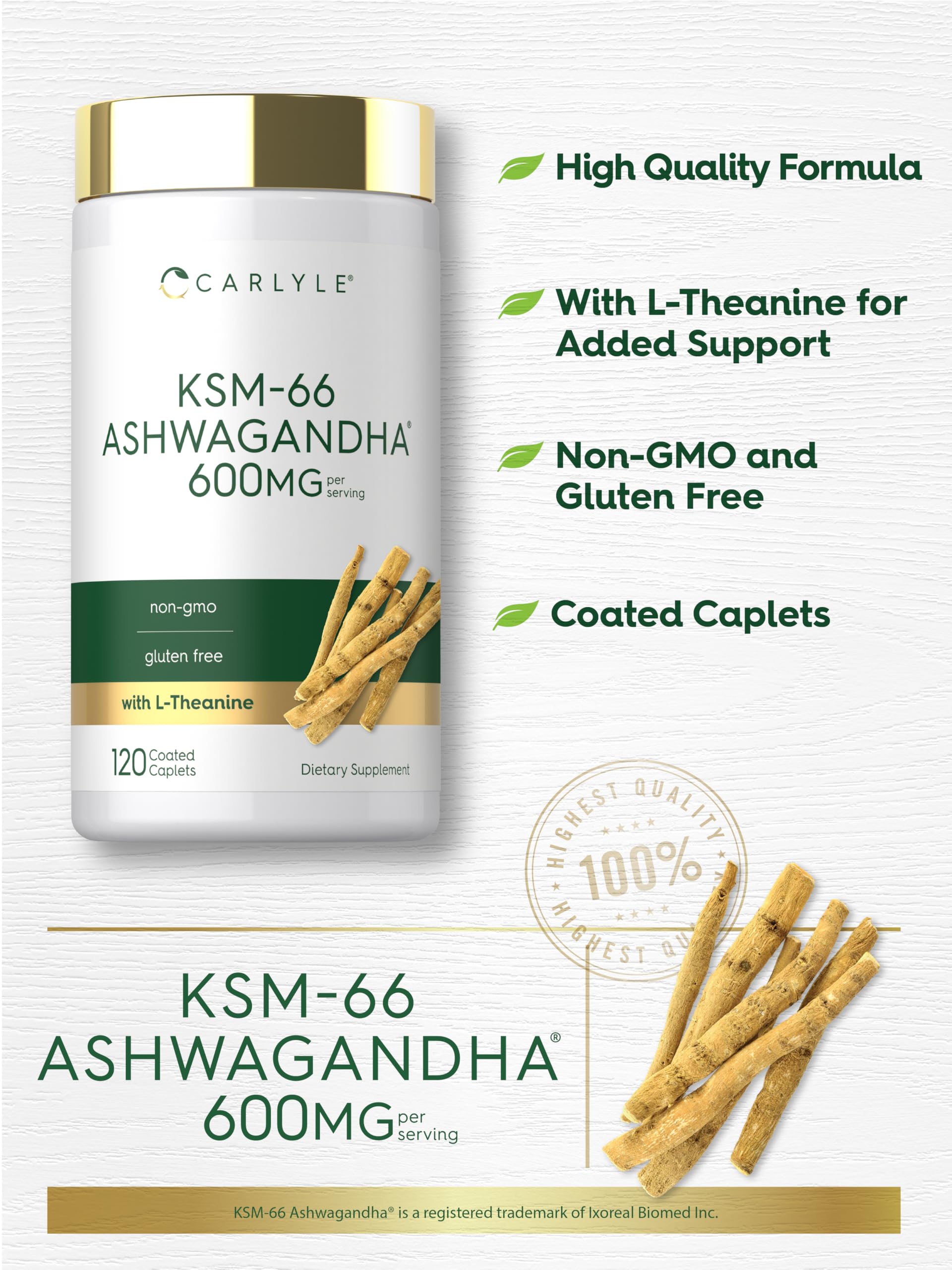 Carlyle ashwagandha for anxiety support