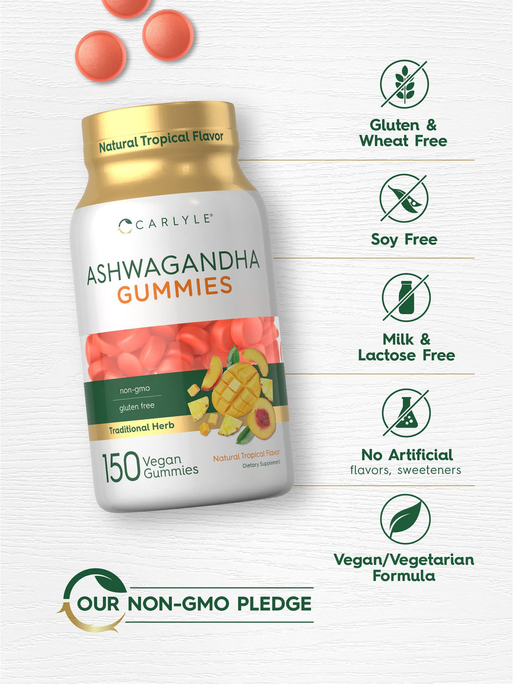 Carlyle ashwagandha gummies for energy boost