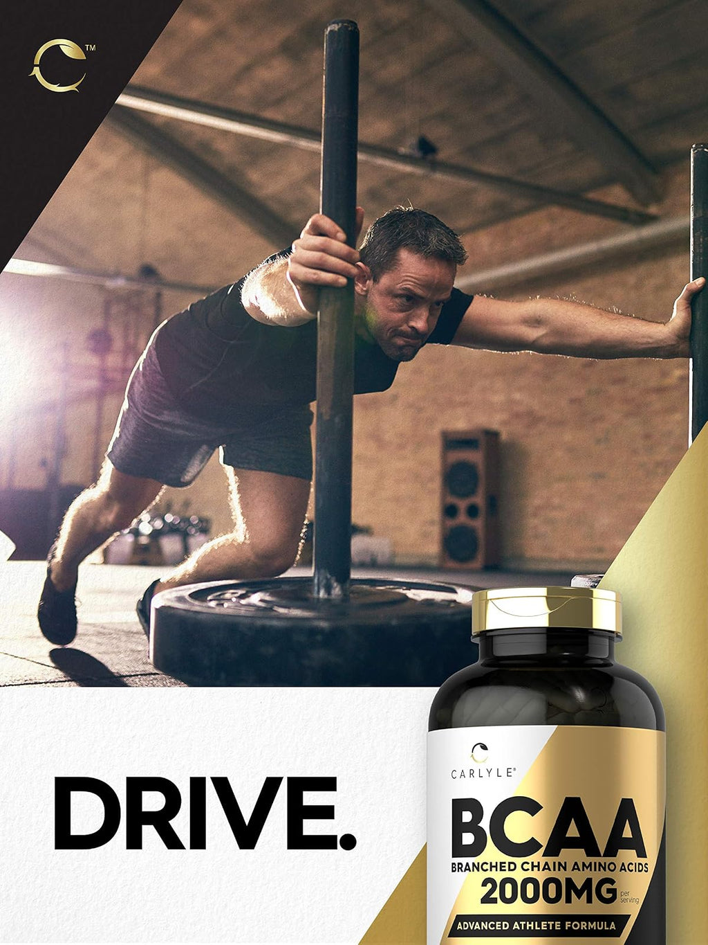 Carlyle BCAA capsules for athletes