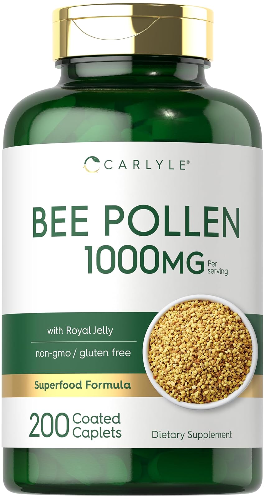 Carlyle bee pollen supplement benefits