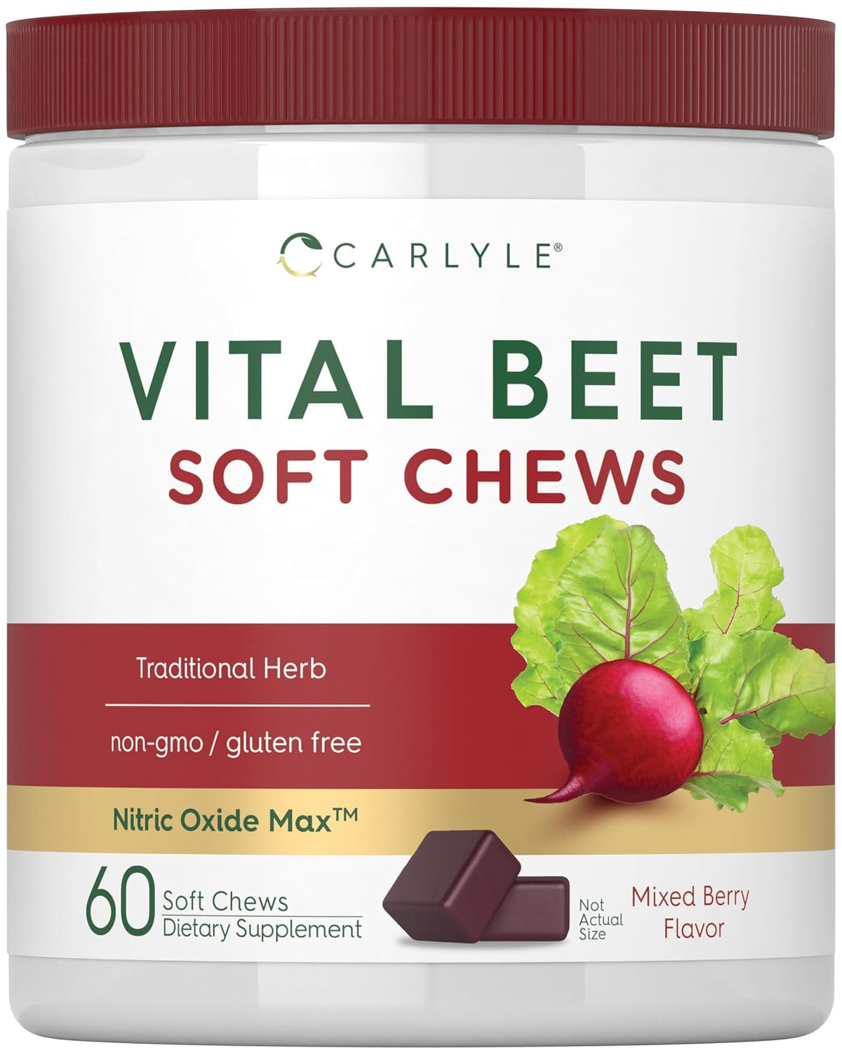 Carlyle beet root soft chews