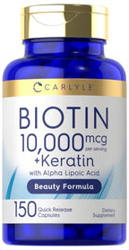 Carlyle biotin 10,000 mcg capsules