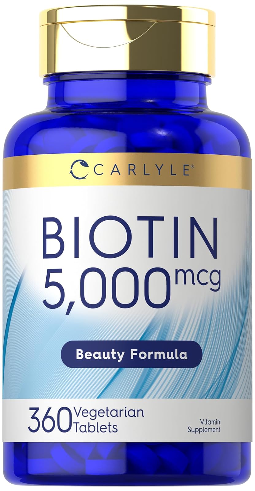 Carlyle biotin 5000 mcg tablets