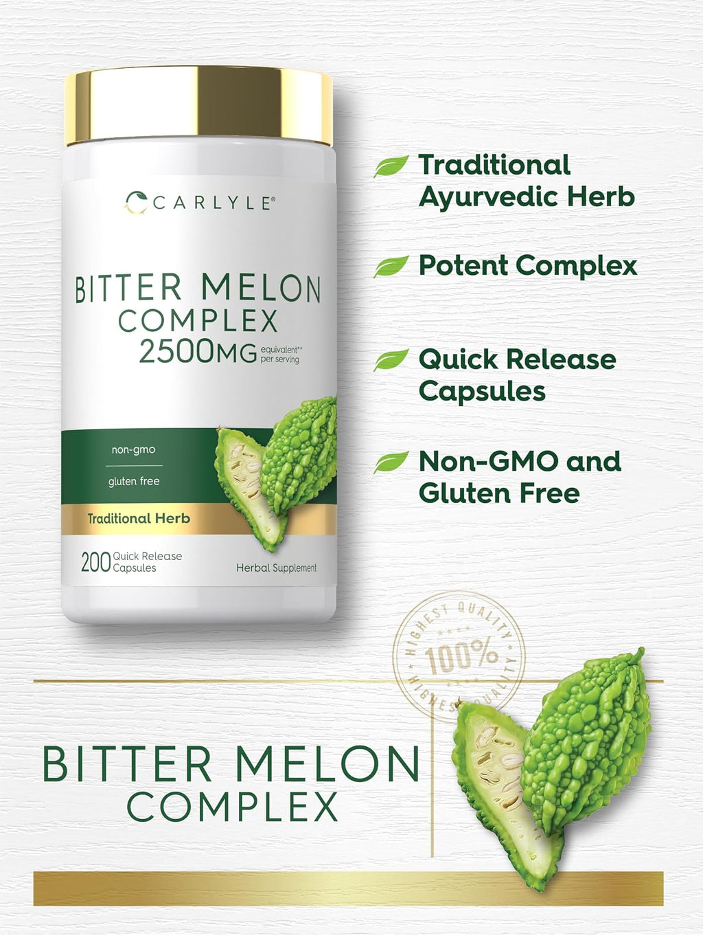 Carlyle Bitter Melon for immune health