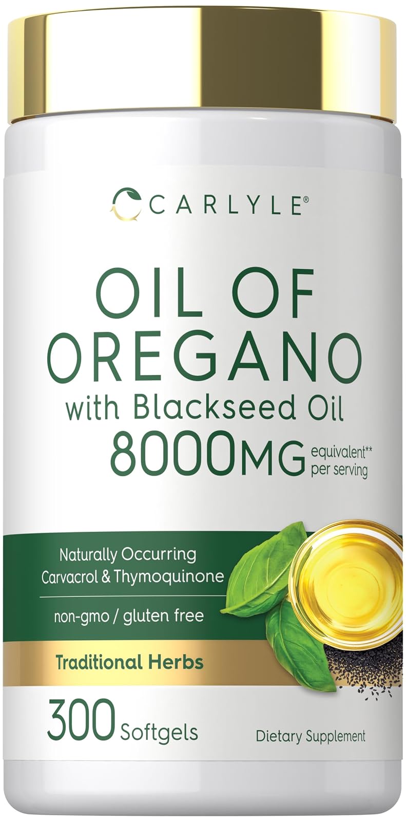 Carlyle black seed oil softgels