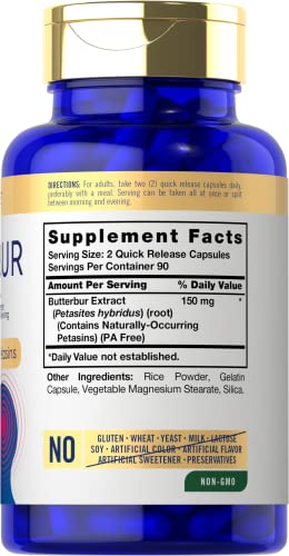 Carlyle Butterbur Supplement for seasonal support