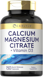 Carlyle calcium magnesium citrate capsules