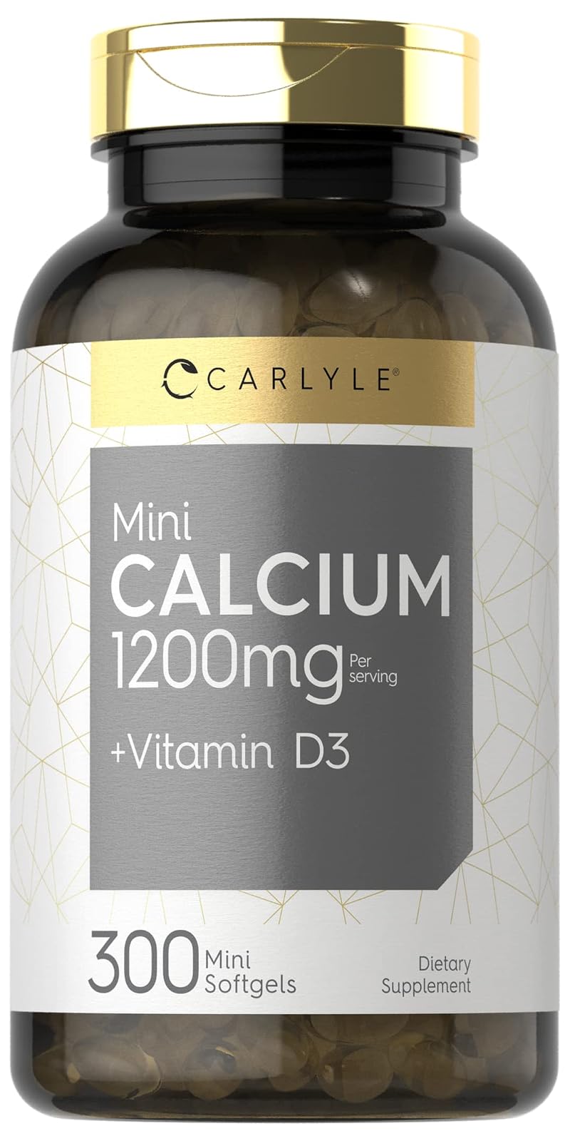 Carlyle calcium softgels for bone health