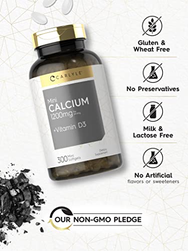 Carlyle calcium with Vitamin D3 benefits