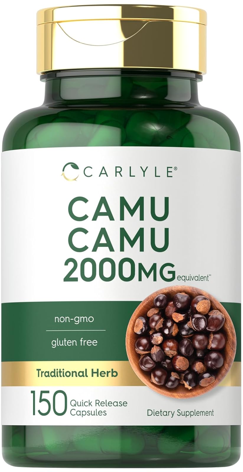 Carlyle Camu Camu vitamin C capsules