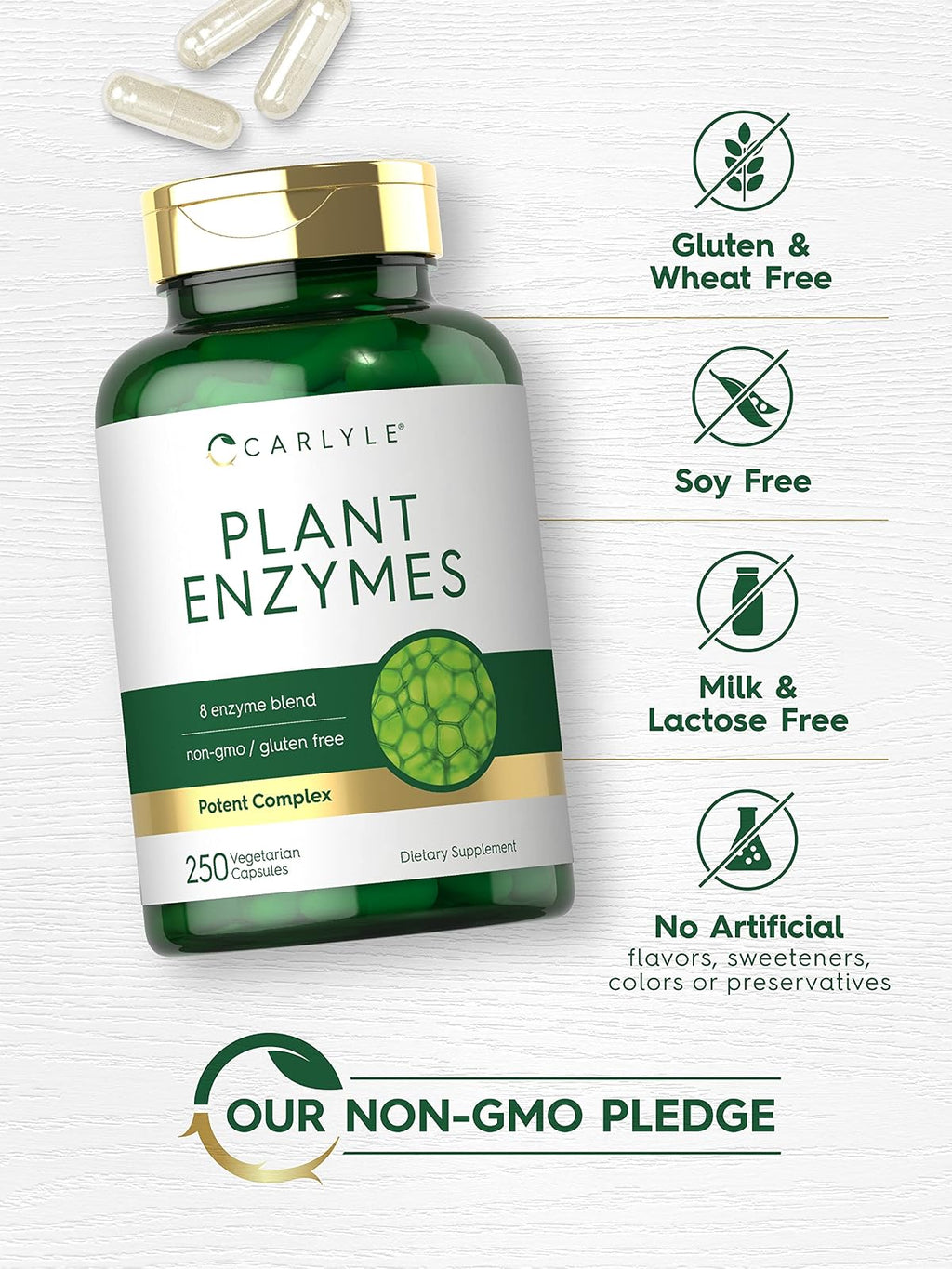 Carlyle capsules for digestive support