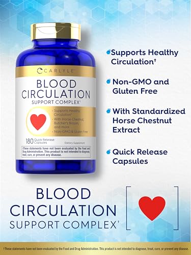 Carlyle capsules for enhanced blood circulation