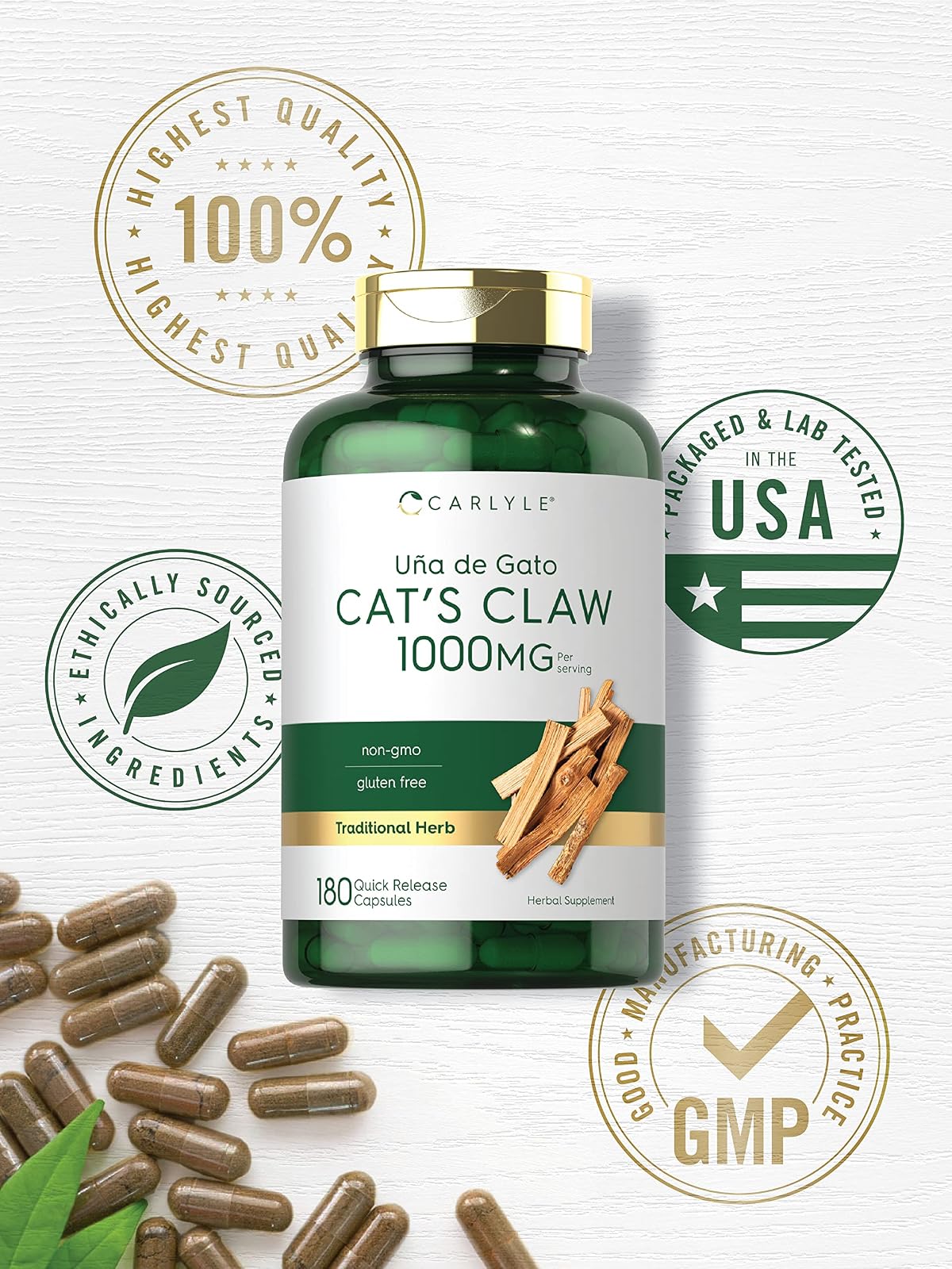 Carlyle Cat's Claw antioxidant properties