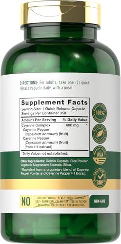 Carlyle cayenne for weight management