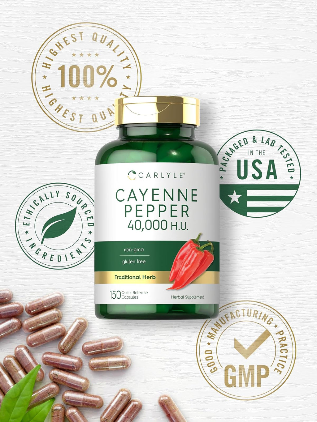 Carlyle cayenne pepper for immune support