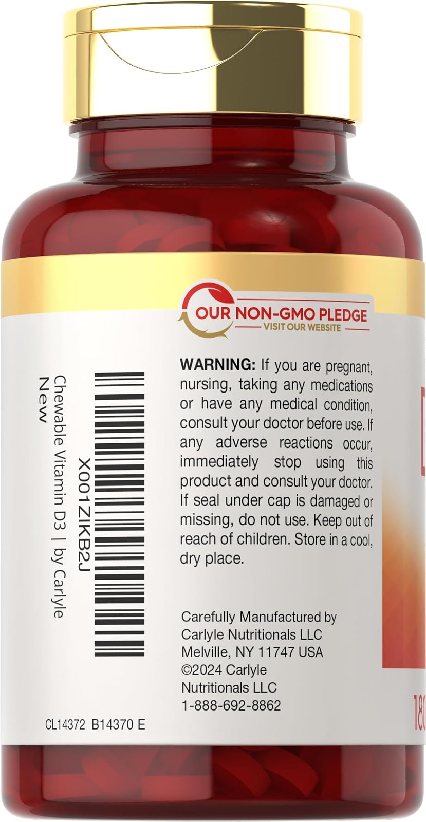 Carlyle chewable Vitamin D benefits