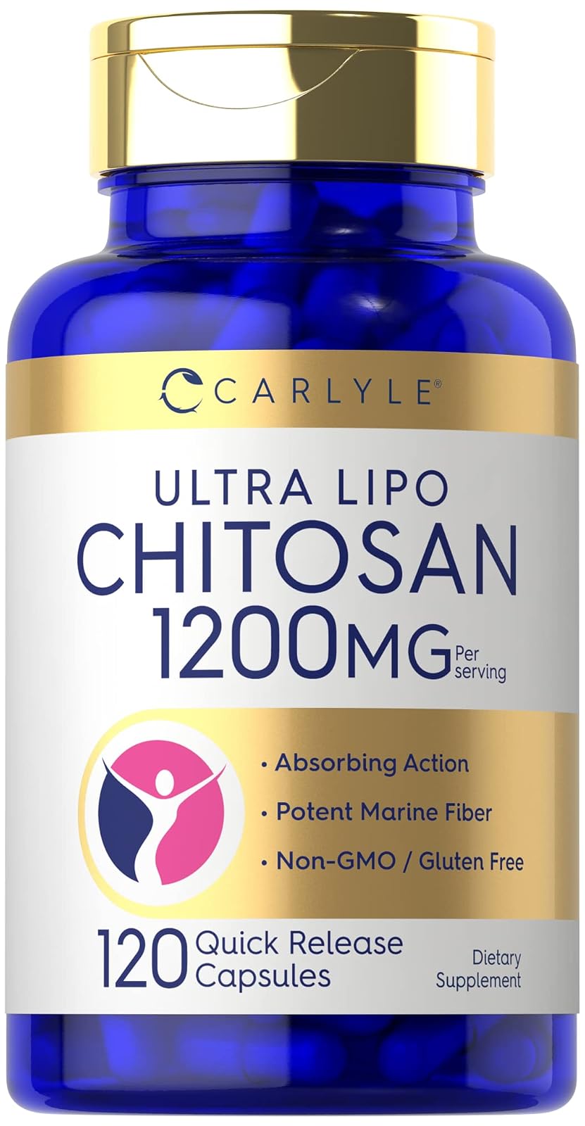 Carlyle Chitosan 1200 mg capsules