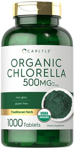 Carlyle chlorella 500 mg tablets