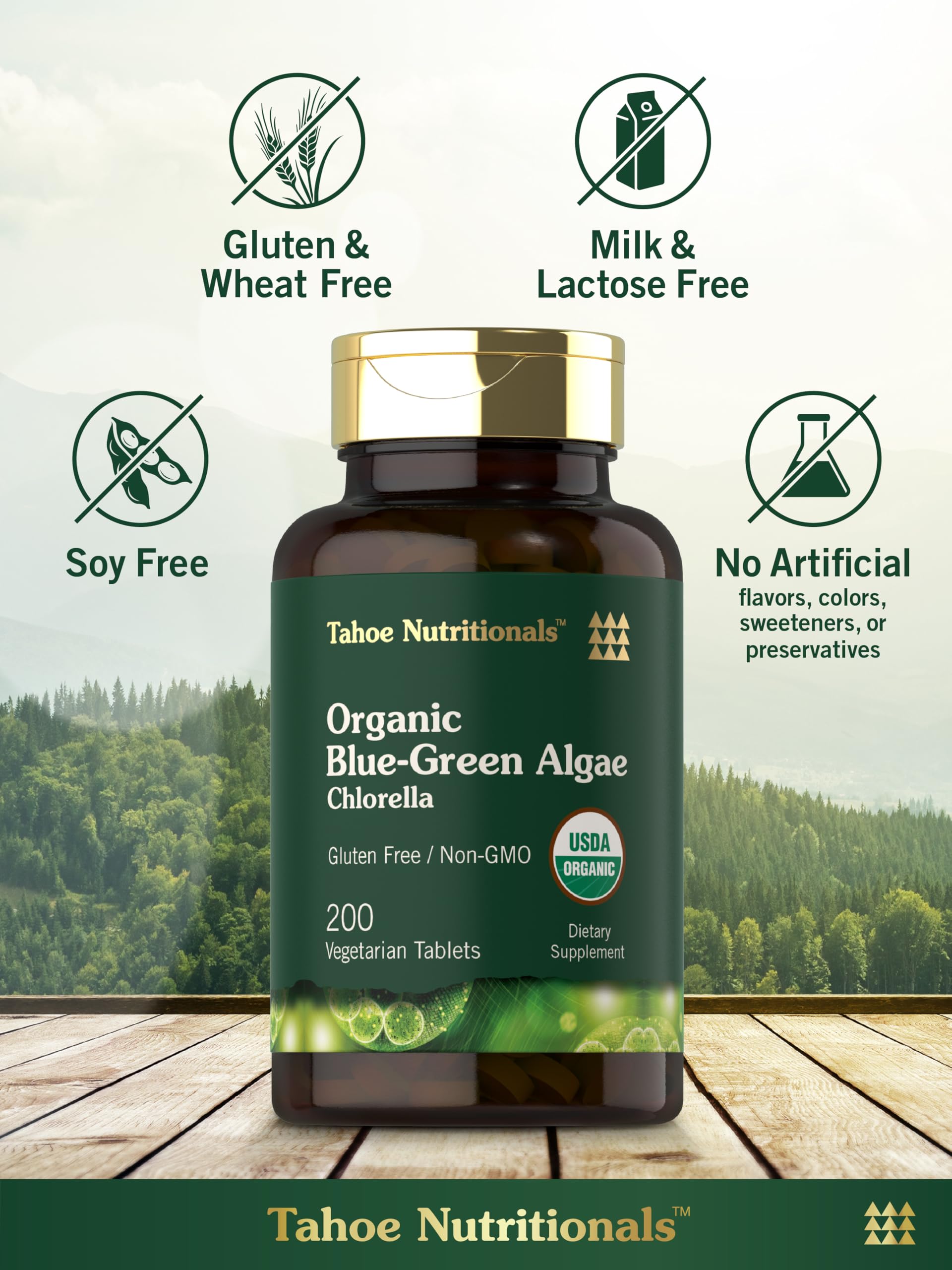 Carlyle chlorella for plant-based diet
