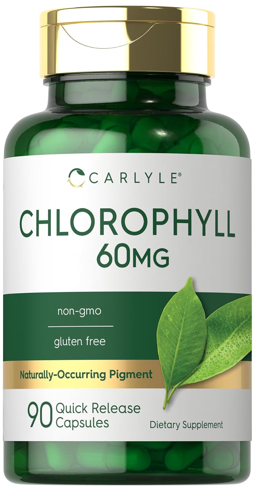 Carlyle chlorophyll capsules for detox